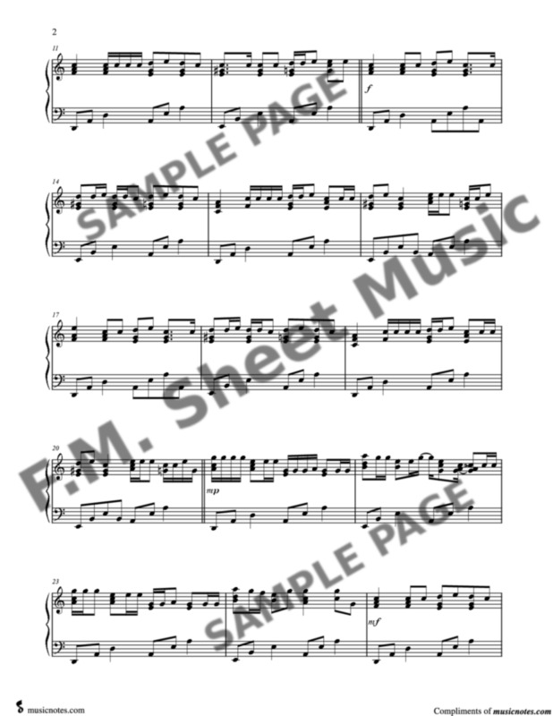 No Scrubs (Late Intermediate Piano) By TLC, Weezer - F.M. Sheet Music - Pop Arrangements by ...